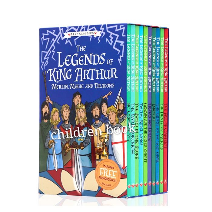 Jual The Legends of King Arthur Merlin Magic and Dragons box set 10 ...