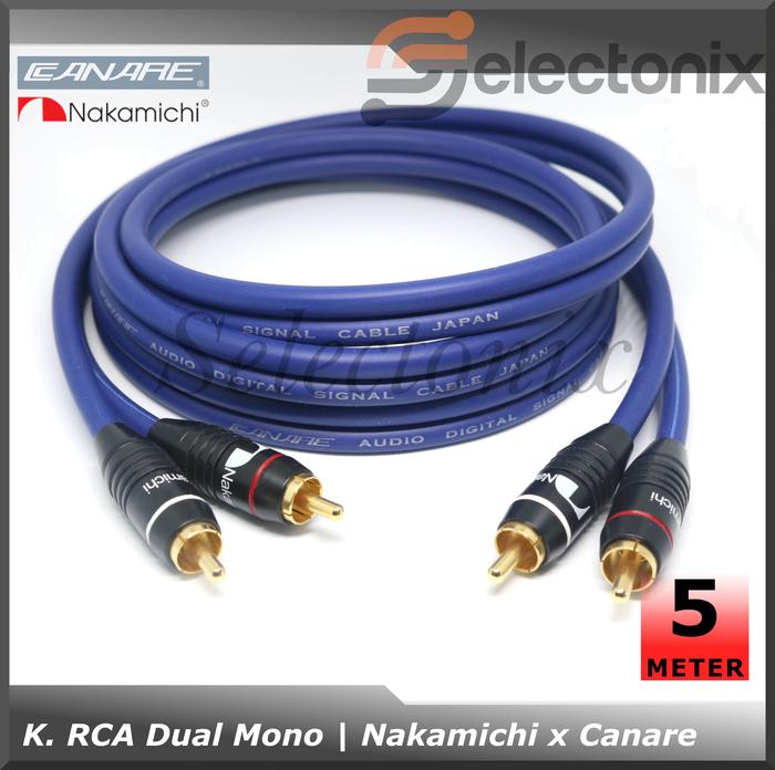 Jual Kabel Audio RCA (Nakamichi) 5 Meter - 2 Jalur - Jakarta Utara ...