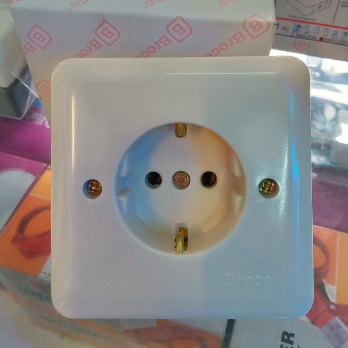 Jual Stop Kontak Inbow / Stop Kontak tanam / Colokan dinding - Kota ...