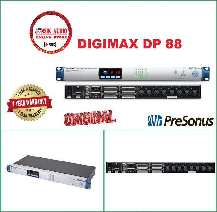 Jual PreSonus DigiMax DP88 8-channel Microphone Preamp & AD/DA ...