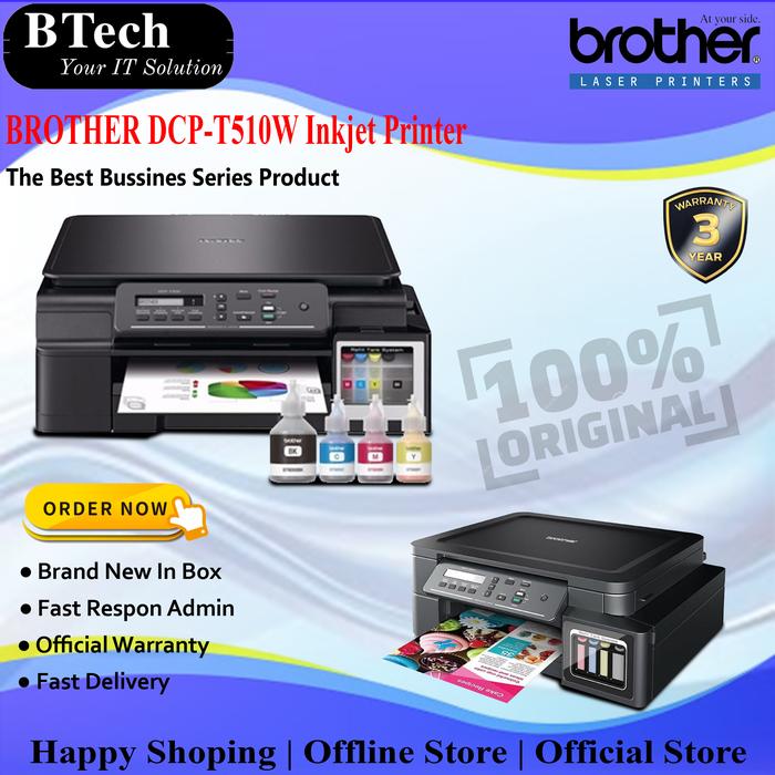 Jual Brother DCP-T510W Inkjet Printer - Jakarta Pusat - BESTechno88 ...
