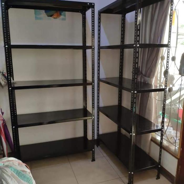 Jual rak besi serbaguna 5 susun ukuran 120×60×200 - Biru - Jakarta ...