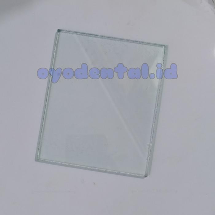 Jual dental mixing slab pad gigi / glass pad / glass plate / pengaduk ...