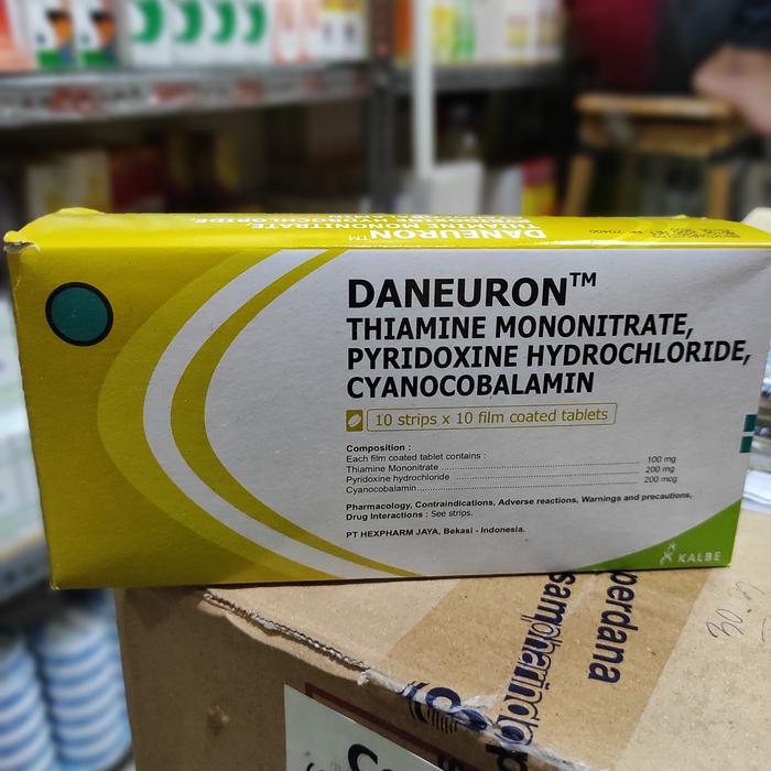 Jual daneuron vitamin b1 b6 b12 - Kota Bekasi - Amysah Farma | Tokopedia
