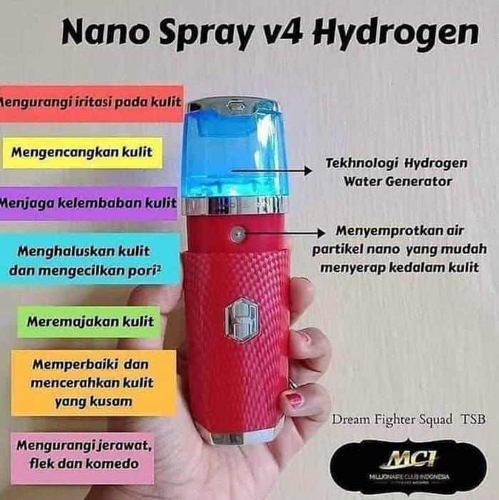 Jual Nano Spray V4 Mci Original. Tdk Bs Pilih Warna. Ada Merah Dan ...