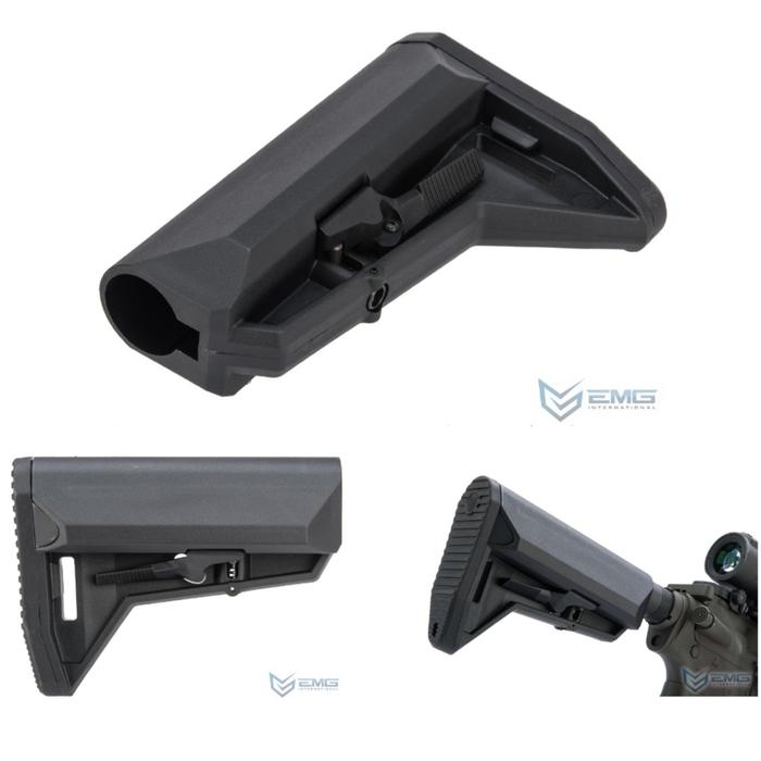 Jual popor jonwick emg alpha stock m4 combat retractable aeg gbbr ...