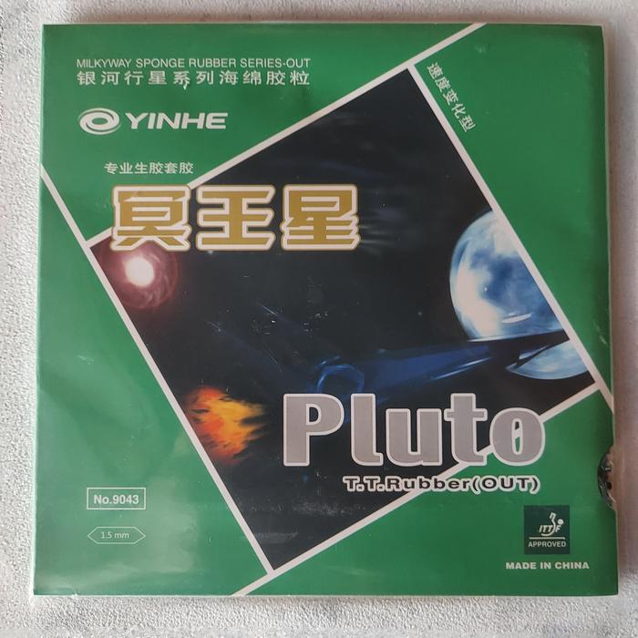 Jual Yinhe Pluto karet rubber bintik serang bat bet pingpong 100 ...
