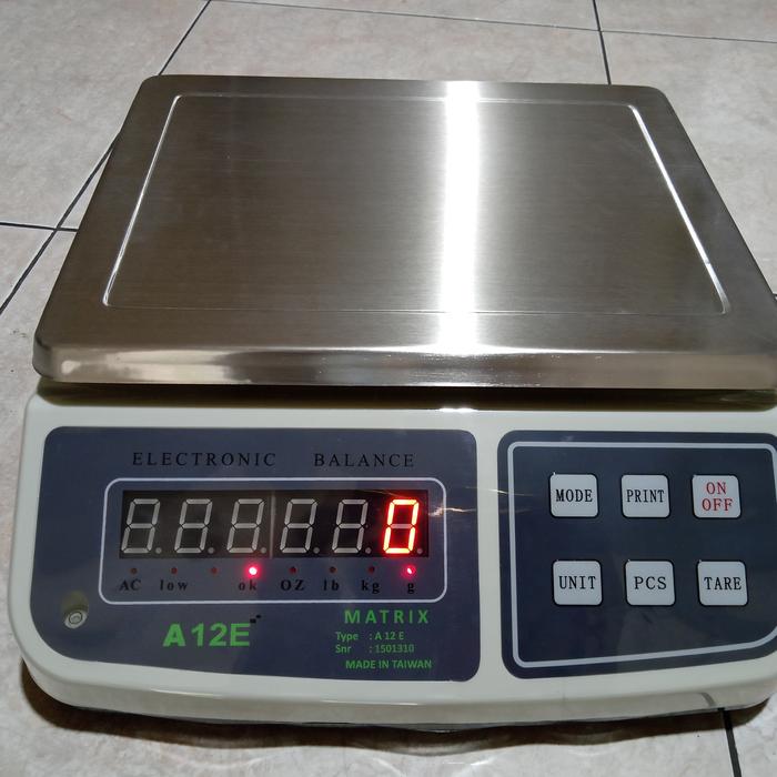 Jual Timbangan Digital matrix 3kg,6kg,15kg,30 kg Portable / Timbangan Walet Digital Matrix ...