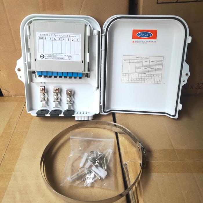 Jual ODP 8 core lengkap splitter 1:8 box Sc upc - Jakarta Selatan ...