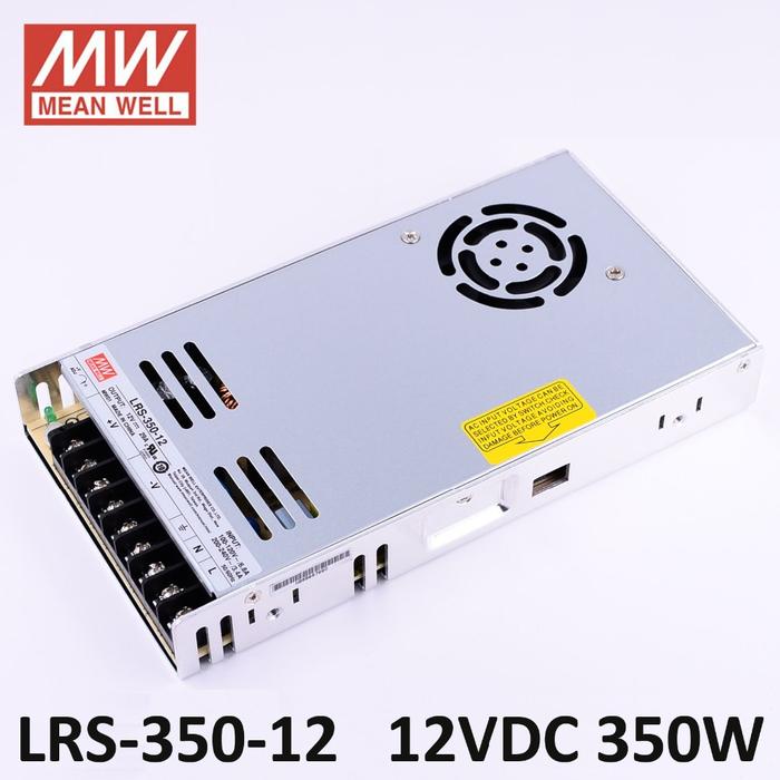 Jual Mean Well LRS-350-12 Switching Power Supply Adaptor (12v 29Ampere) - Jakarta Utara ...