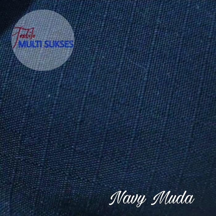 Jual bahan kain ripstop ripstok biru dongker navy muda net tactical ...