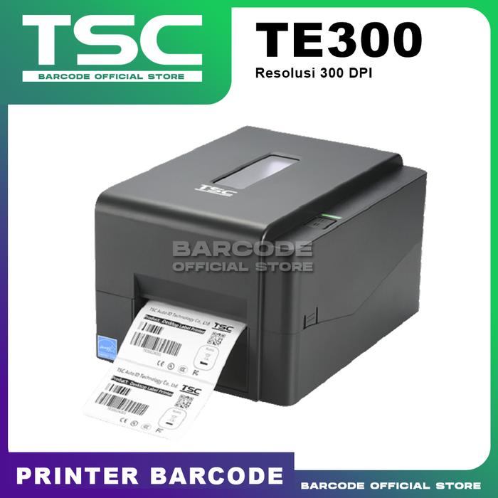 Promo Printer Barcode TSC TE300 / TE-300 Print Label Cetak Stiker 300dpi Cicil 0% 3x - Jakarta ...
