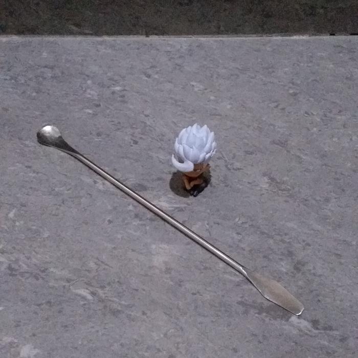 Jual Spatula Stainless Laboratorium Sendok Spatula Stainles Lab Sendok ...