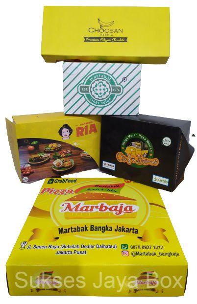 Jual Custom Box Percetakan packaging makanan/ box take away/Inner box ...