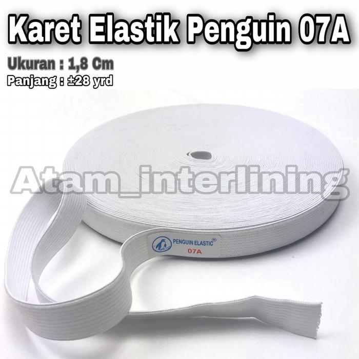 Jual Penguin 07A | Karet Elastis elastik elastic Ukuran 1.8 Cm - Kota ...