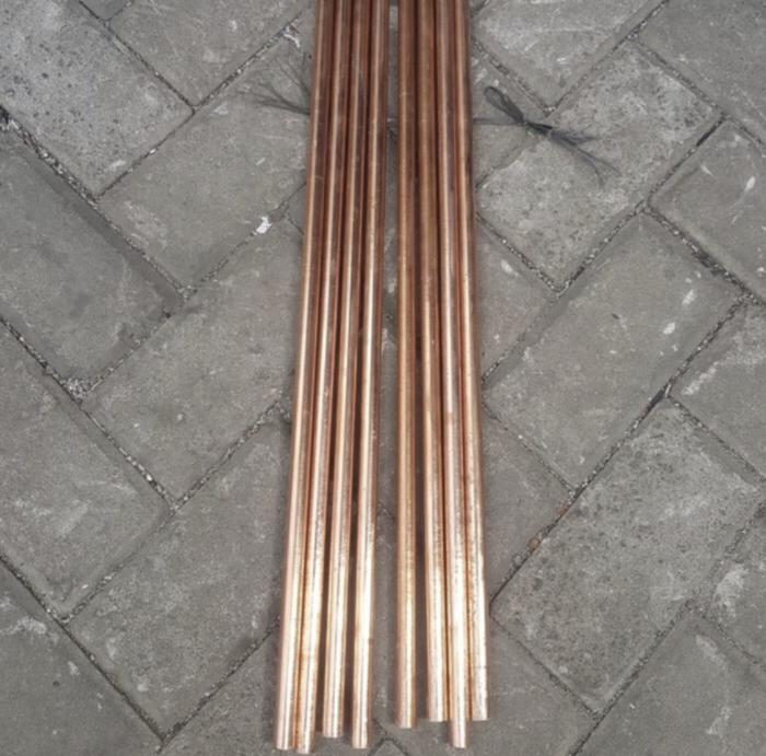 Jual grounding rod 5/8 full tembaga / Rod 5/8 Full Tembaga tongkat ...
