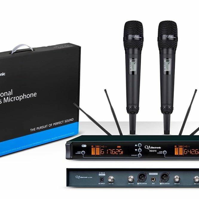 Jual microphone Wireless QA Electronic KD 370 Original By RDW - Kab ...