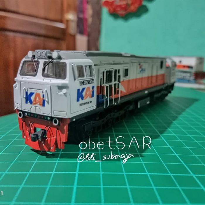 Jual Miniatur Lokomotif kereta api CC206 - Kab. Tangerang - Ceria ...