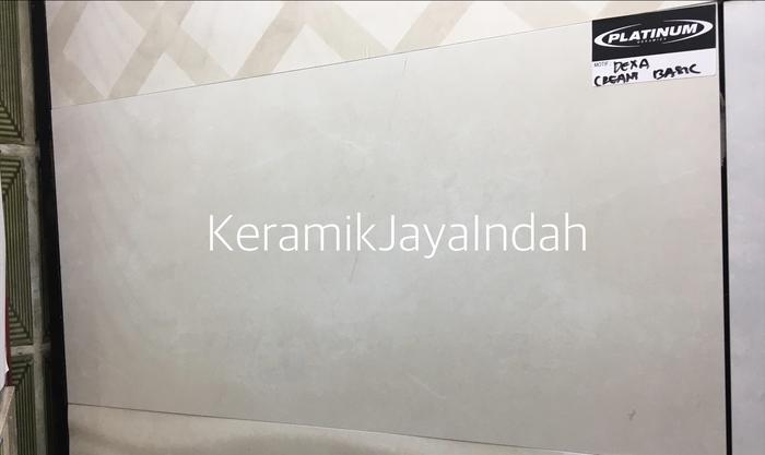Jual PLATINUM DEXA 30 x 60 GLOSSY KERAMIK DINDING - CREAM BASIC - Kota ...