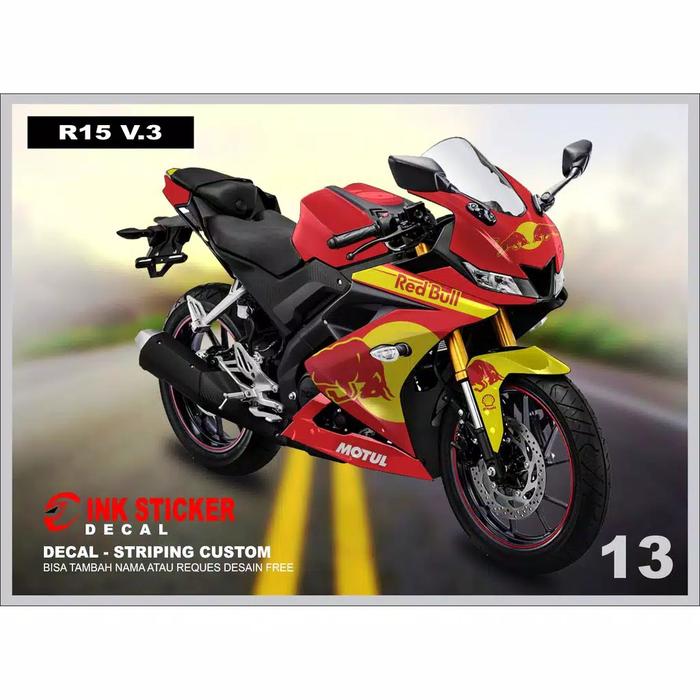 Jual Sticker decal R15 V3 Full Body Striping R15 V3 decal Sticker R15 ...