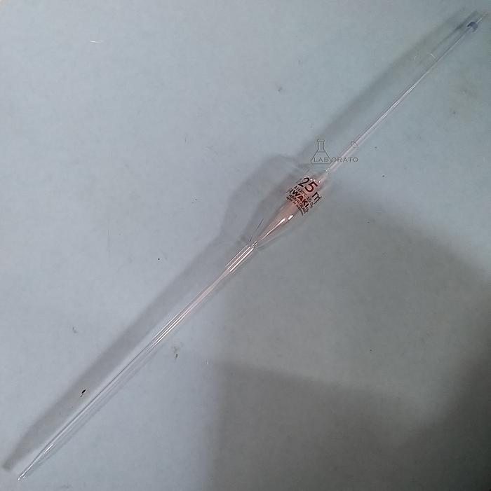 Jual PIPET VOLUMETRIK IWAKI 25ML PIPET GONDOK PIPET VOLUME 25 ML - Kota ...