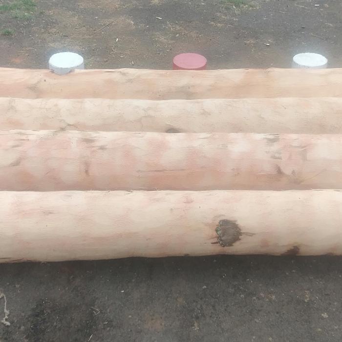 Jual tiang kayu kelapa tiang kayu glugu bulat panjang 2.50 cm diameter ...