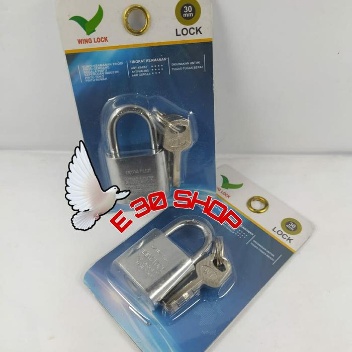 Jual Gembok TOP Security Pintu/Kunci Keamanan Pintu 30 mm Winglock ... Jual Gembok TOP Security Pintu/Kunci Keamanan Pintu 30 mm Winglock ...