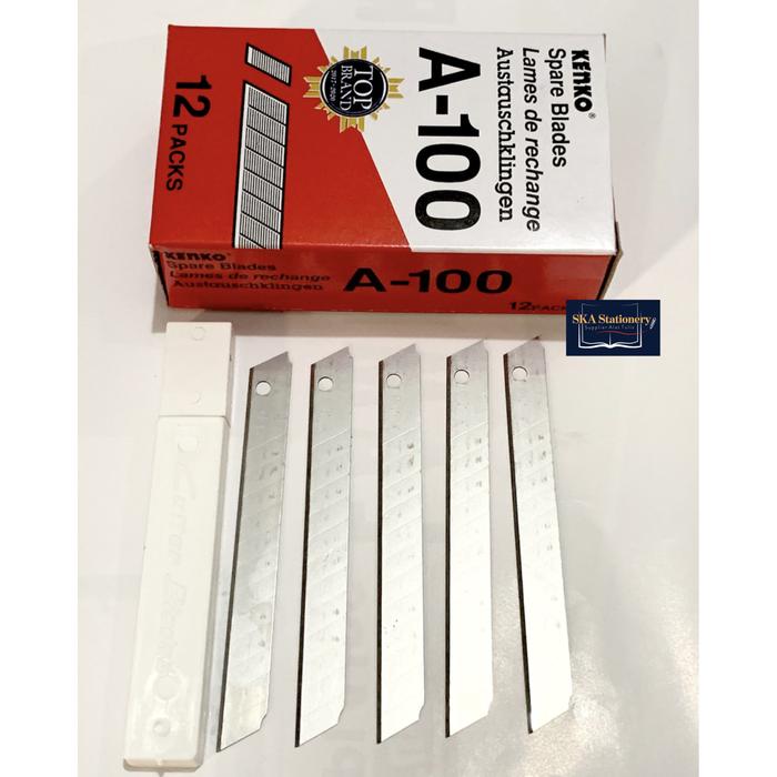 Jual Refill/Isi Cutter Kecil Kenko A 100 ORI (Pak/Tube Putih) - Kota ...