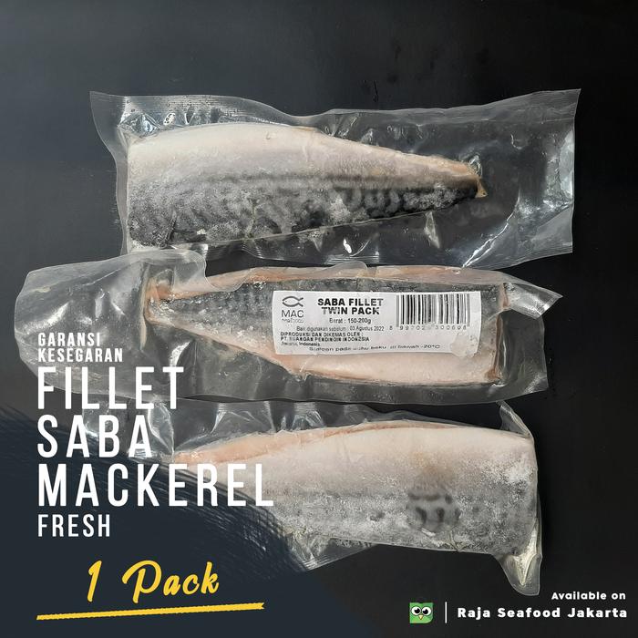 Jual PROMO Fillet Ikan Mackarel Twin Pack / Fillet Makarel / Fillet ...