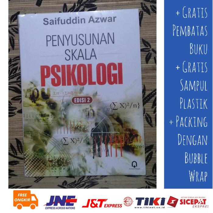 Jual Penyusunan Skala Psikologi - Saifuddin Azwar - Kota Yogyakarta ...