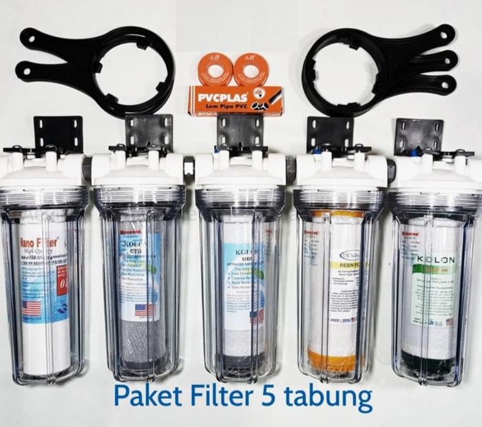Jual Paket Filter Air zat besi berbau dan berkapur 10" 3/4 05-01 - Kota ...