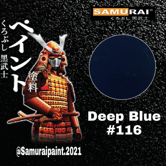 Jual Samurai paint DEEP BLUE 116 cat semprot samurai warna biru tua ...