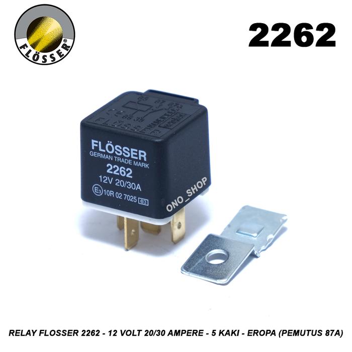 Jual Relay Flosser 12 Volt 20/30 Ampere 5 Kaki 2262 Eropa - Jakarta ...