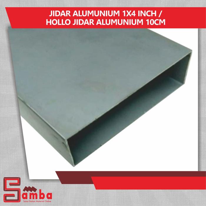 Jual JIDAR ALUMUNIUM 1X4 INCH / HOLLO JIDAR ALUMUNIUM 10CM - Kota ...