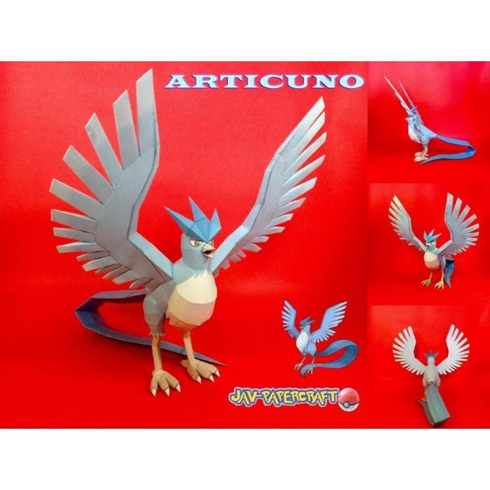 Jual Pokemon Articuno papercraft - Kab. Bekasi - Papercraft Tiviti ...