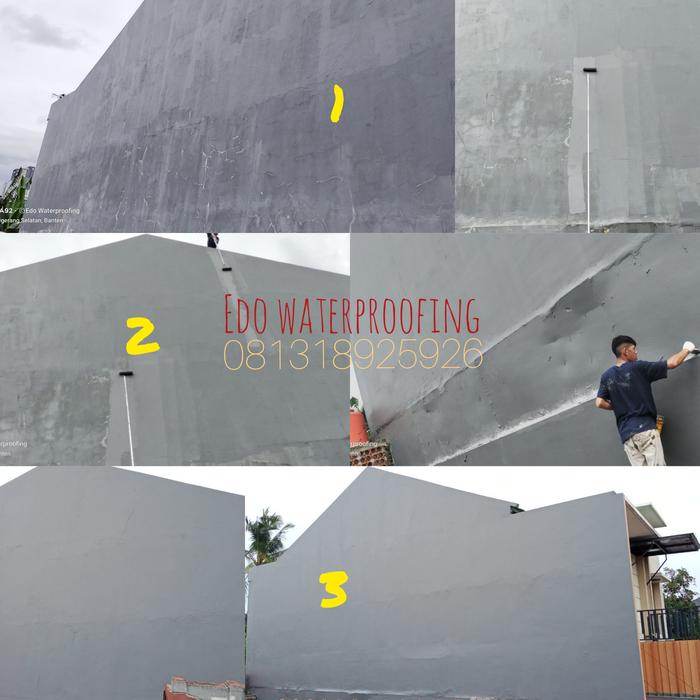 Jual jasa waterproofing coating sika serat viber | anti bocor dinding ...