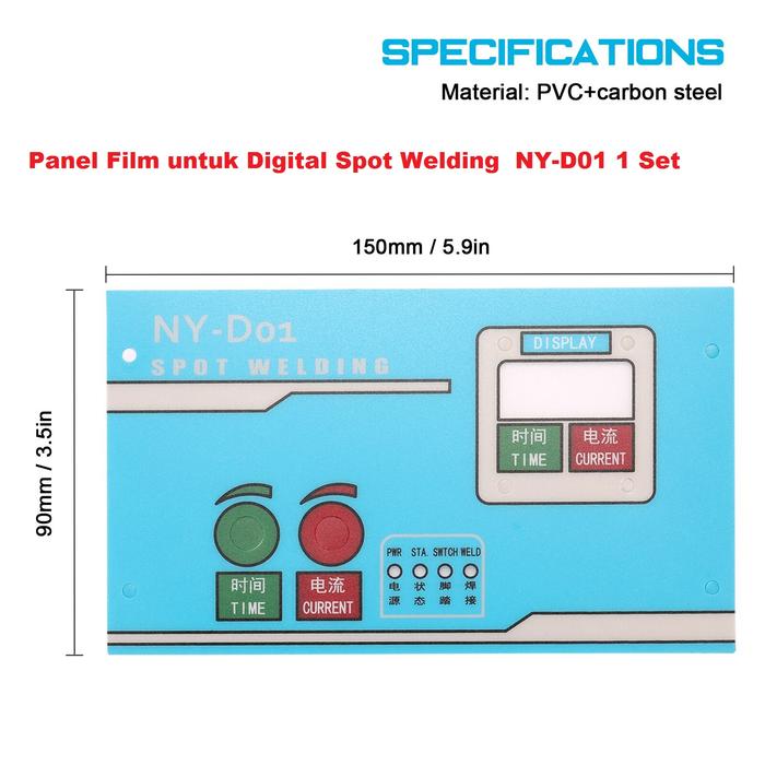 Jual Control Timer dan Arus Spot welder 100 A - Panel Control - Kab ...