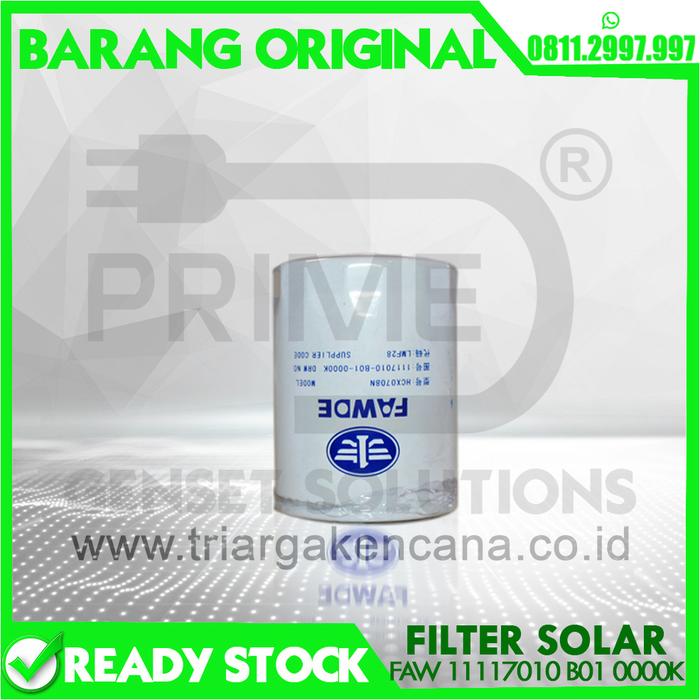 Jual Ready Stock Filter Solar Genset FAW 1117010 B01 0000K - Kota ...