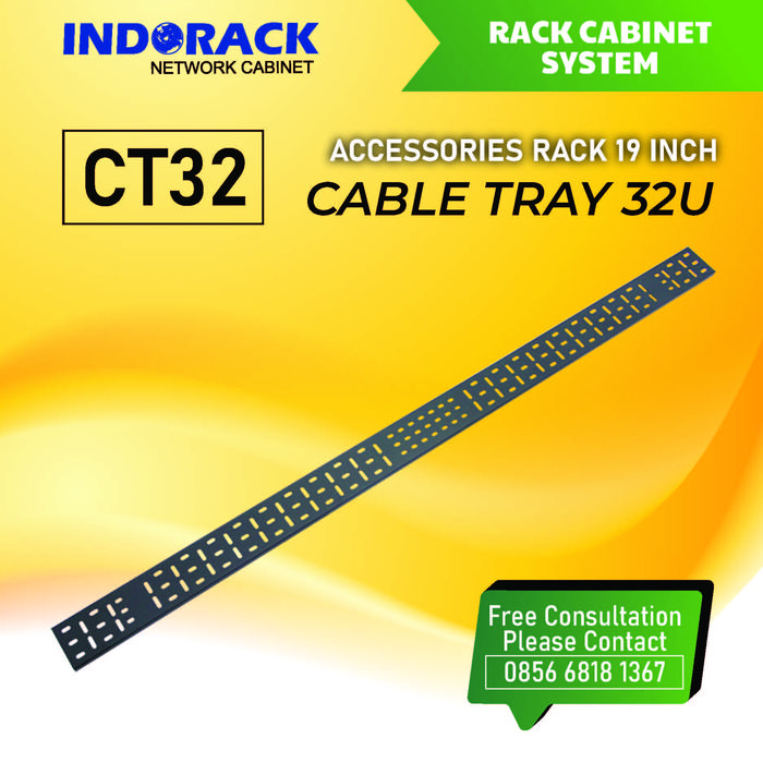 Jual INDORACK 19" Series Cable Tray for 32U - Jakarta Pusat - Rack ...