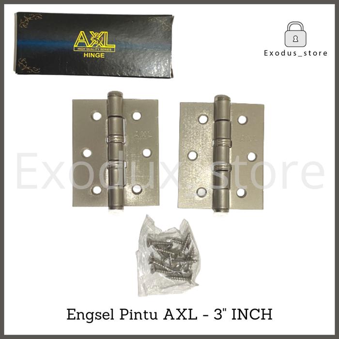 Jual Engsel pintu besi lipat 3 " inch rumah SN AXL Door Hinges ...