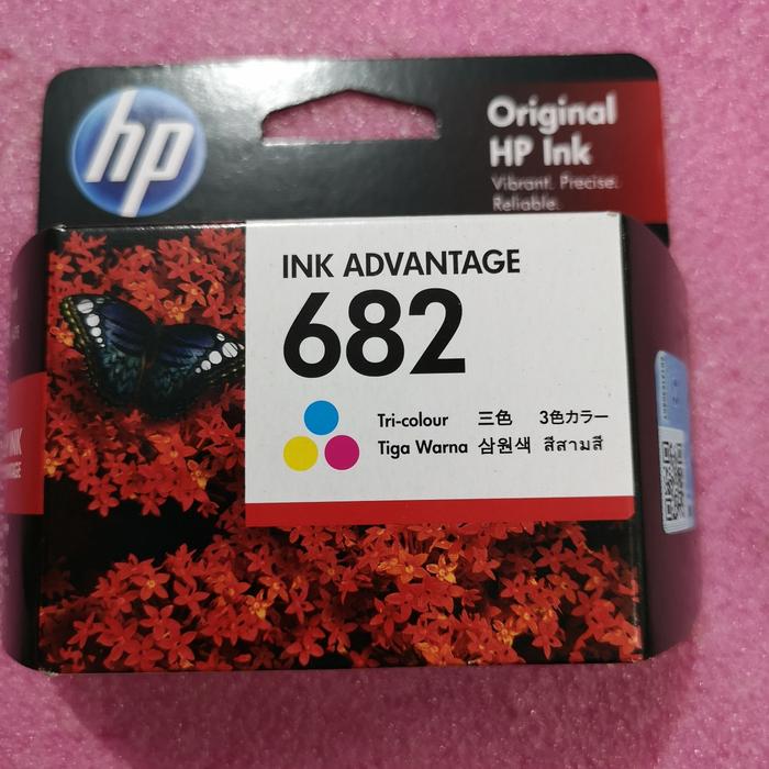 Jual Original Tinta HP 682 Color Cartridge Deskjet 1216 2336 2777 4176 ...