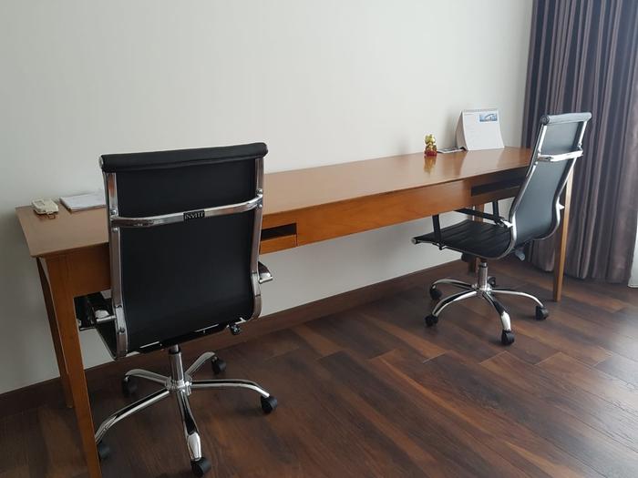 Jual Long Study Table with 2 drawers ex display - Kota Tangerang ...