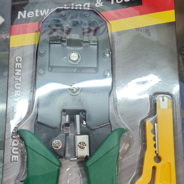 Jual tang crimping press RJ45 RJ11 conecting soket potong kabel ...