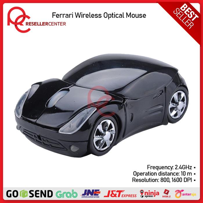 Jual Ferrari Wireless Optical Mouse 2.4GHz / Mouse Wireless Bentuk ...