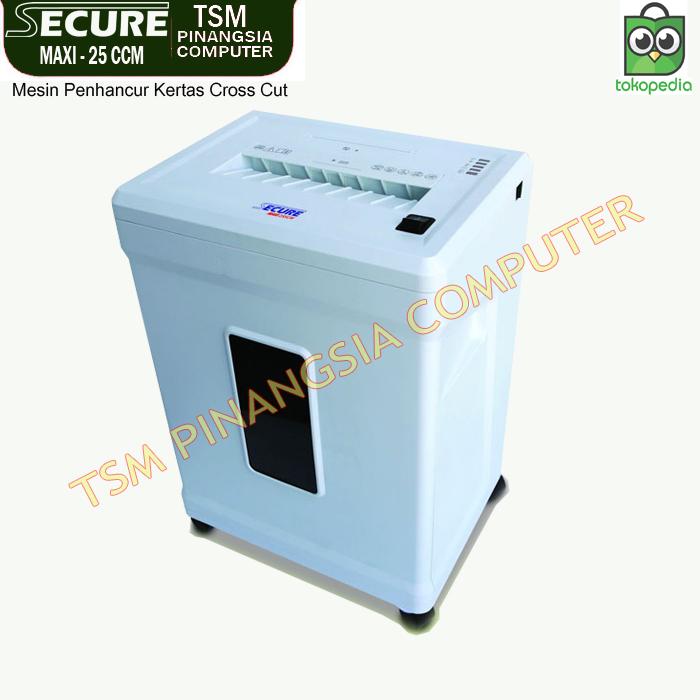 Jual SECURE Maxi 25ccm Mesin Penghancur Kertas - Paper Shredder Cross Cut - Jakarta Barat - Tsm ...