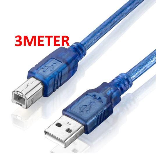 Jual High Quality Kabel Printer 3M Type B USB Data Cable Arduino Uno ...