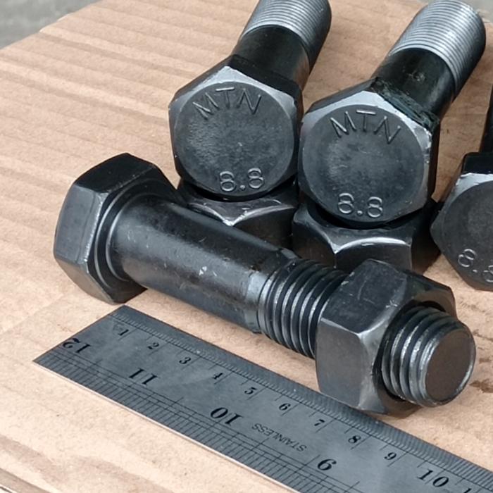 Jual 1 M20 X 90 BAUT BAJA HTB 8.8 / BAUT BAJA M20X90 / BAUT HTB M20X90 ...