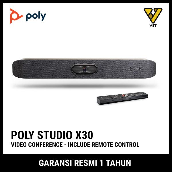 Jual Poly STUDIO X30 - Include Remote Control - Jakarta Barat - VST ...