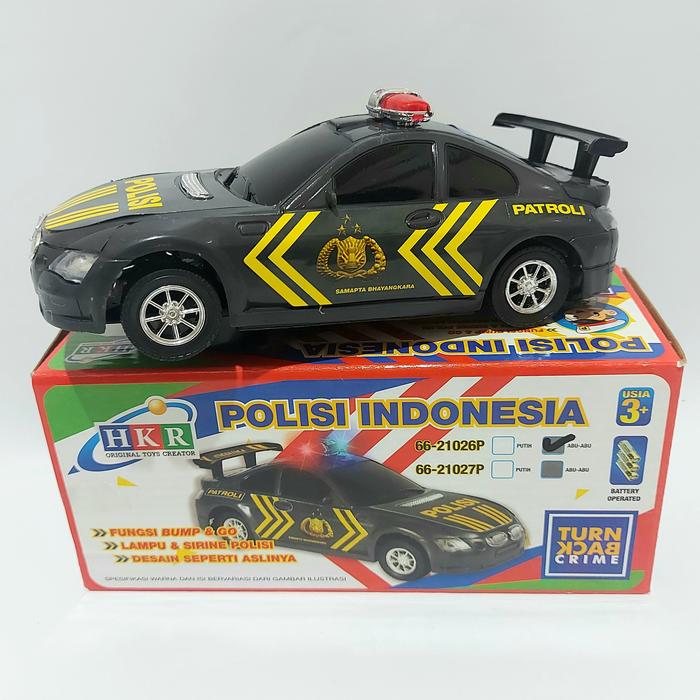 Jual Mainan Mobil Polisi Indonesia Batre Bumb and Go - Jakarta Utara ...