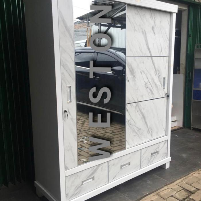 Jual LEMARI PAKAIAN 2PINTU JUMBO MULTIPLEK HPL DUCO(FREE ONGĶIR) - Kab ...